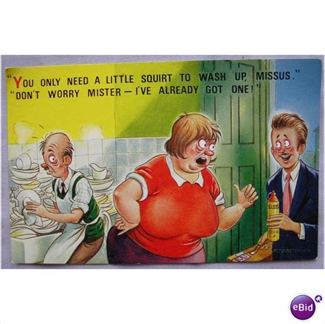 Old Post Cards Funny Postcards Postcard Cartoon Jokes
