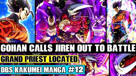Dragon Ball Kakumei Gohan Calls Out Jiren To Battle The New Universe