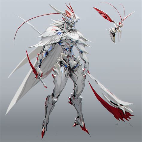 warframe Mantis akina86 Team Glassのイラスト pixiv ファンタジーのキャラクターデザイン