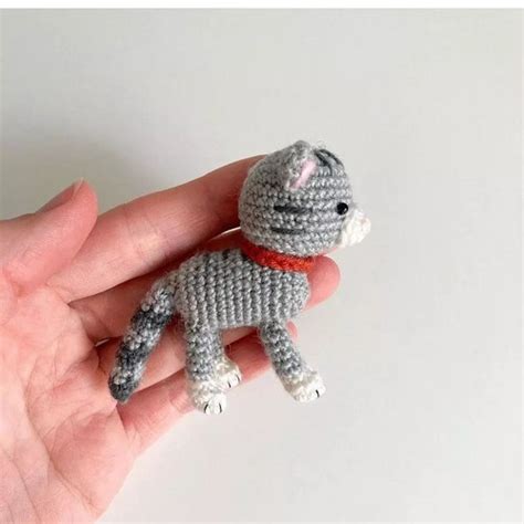 Crochet Kitten Amigurumi Free Pattern All Thing Crafts
