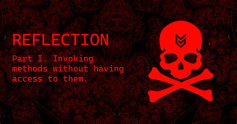 Reflection Breaking Oop And Opening New Horizons Part I By File