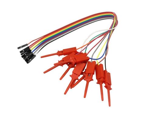 10 pcs hoge efficiëntie test hook clip logic analy grandado