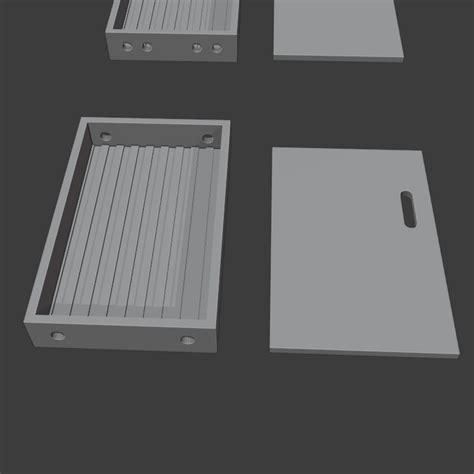 TP4056 Case Charging Module Box 3 Versions Free STL File For Cults