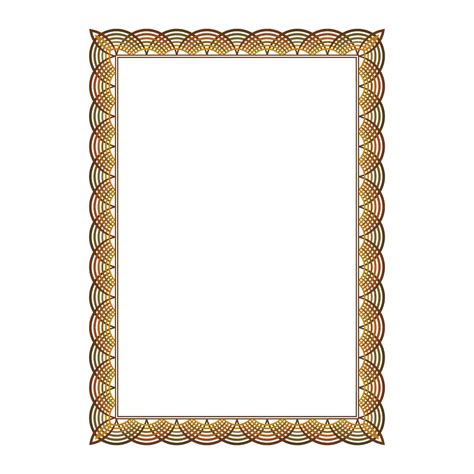 Vintage Ornate Seamless Border Vector Set Concept Pattern In Traditional Style Curls And