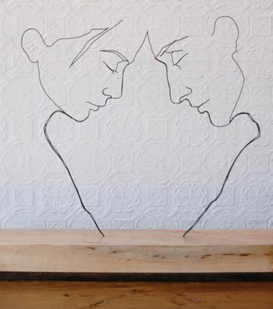 Ces Dessins Sont Des Sculptures En Fil De Fer