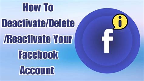 How Do I Deactivate My Facebook Account On Iphone Android Find Ways