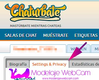 Cómo activar y desactivar grabación en Chaturbate Modelaje WebCam