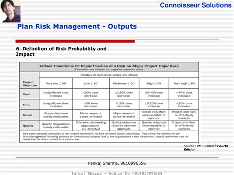Project Risk Management PMBOK