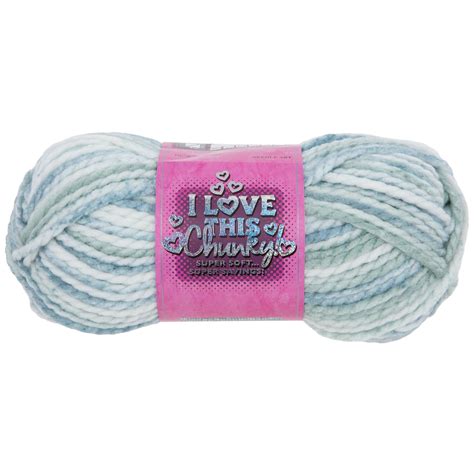 I Love This Chunky Print Yarn Hobby Lobby