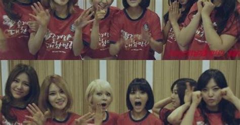 Aoa 태극전사 응원 동참응원가 메이킹 영상 공개