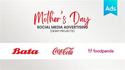 Mothers Day Ads Creative Social Media Advertisements Behance