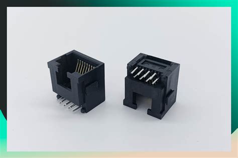Single Port Shielded 4p4c Cat5 Rj11 Rj45 Modular Jack