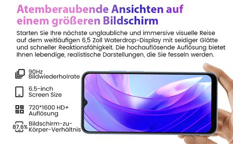 Blackview A Pro Handy Ohne Vertrag Gb Gb Hz Waterdrop Bildschirm Mp Mp Dual