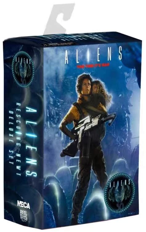 Neca Alien 2 Ripley Newt Figure Lt Ellen Giger Xenomorph Facehugger