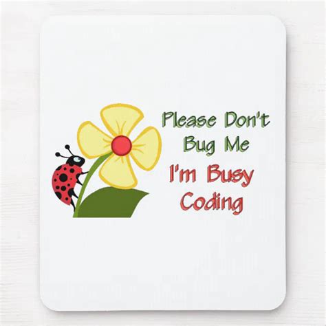 Medical Coder Ladybug Mouse Pad Zazzle