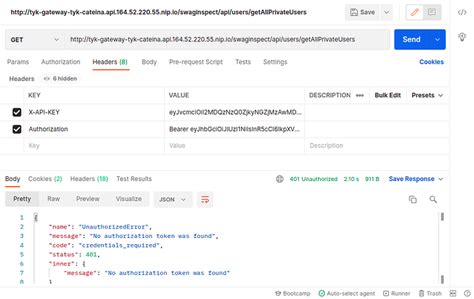 Auth Token Is Not Passing Through Header Support Tyk Api Management