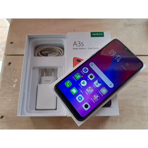 Jual Handphone Hp Oppo A S Fullset Second Seken Bekas Murah Shopee Indonesia