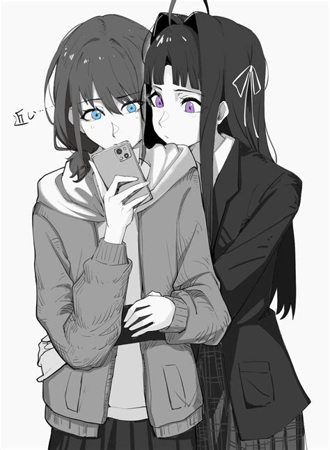 Iseri Nina And Awa Subaru Girls Band Cry Drawn By Zarakaga Danbooru