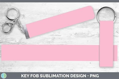 Solid Color Pink 1 F8b Key Fob Sublimation Wristlet Design