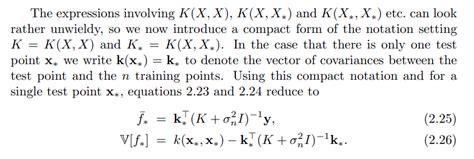 Gaussian Process Regression Problem Cross Validated