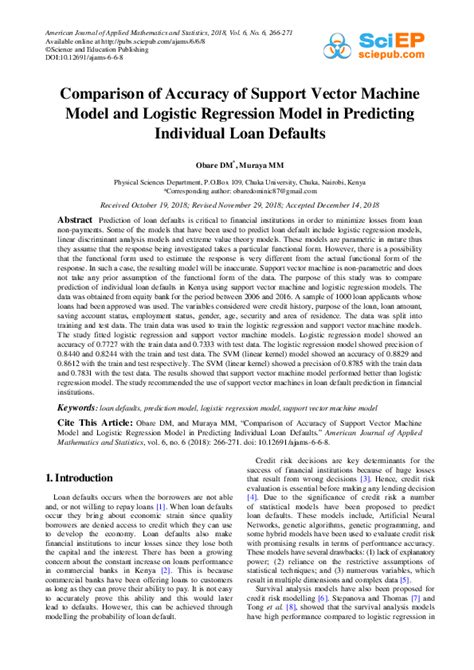 pdf comparison of accuracy of support vector machine model and
