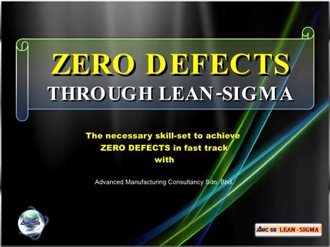 Zero Defects Through Lean Six Sigma