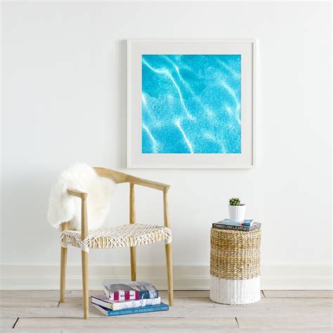 Swimming Pool Photography Abstract Art Pool Water Etsy