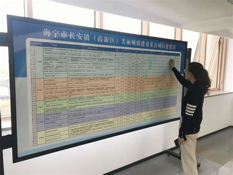 海宁长安镇（高新区）：美丽城镇 挂图作战” 制度责任 上墙上心”——浙江在线