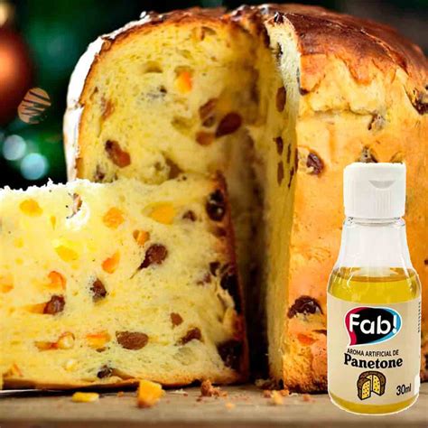Essência Aromatizante Artificial De Panetone FAB C 30ML Uni