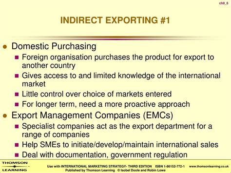 PPT STRATEGIES FOR SME INTERNATIONALISATION PowerPoint Presentation
