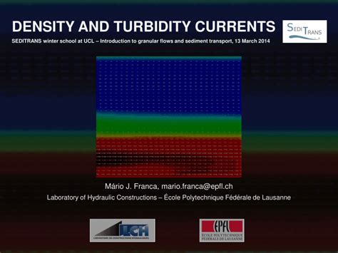 Pdf Density And Turbidity Currents