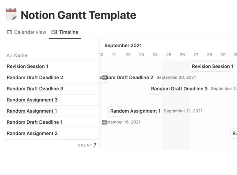 How To Make A Notion Gantt Chart Free Templates PS
