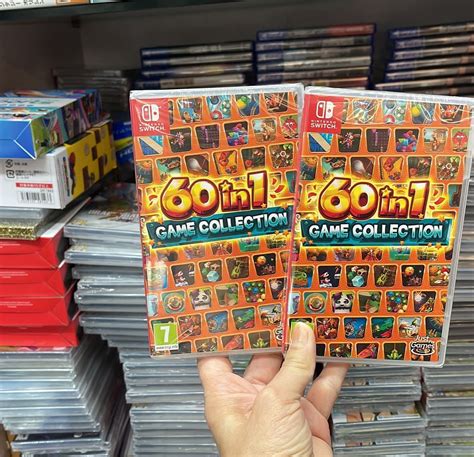 妹姐店 Mjgameshop 新貨～ 😋 Switch 60 In 1 經典懷舊什錦遊戲 （英文版）