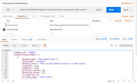 custom fields schema ats anywhere