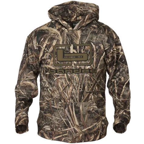 Banded Mens Camo Logo Hunting Hoodie Realtree Max 5 Xl Realtree
