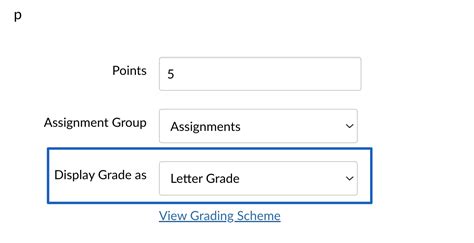What Is A Grading Scheme And How Do I Use It Ucsb Support Desk