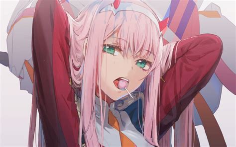118 Zero Two Wallpapers Backgrounds Hd