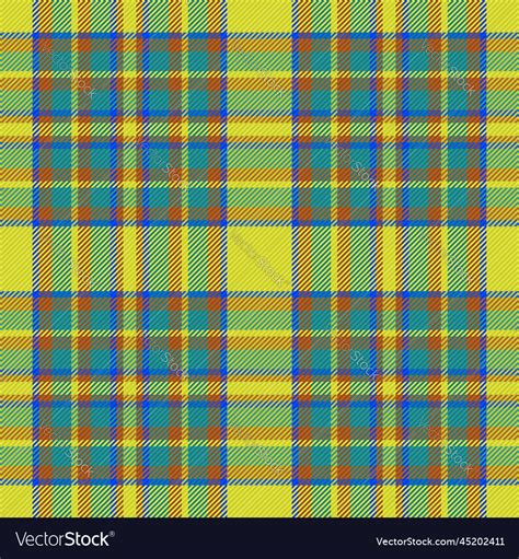 Textile Check Background Pattern Seamless Tartan Vector Image