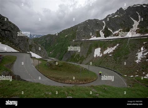 St Gotthard Pass Switzerland June 2015the St Gotthard Pass Summit