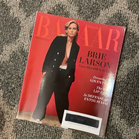 Harpers Bazaar Other Brie Larson X Harpers Bazaar Magazine Poshmark
