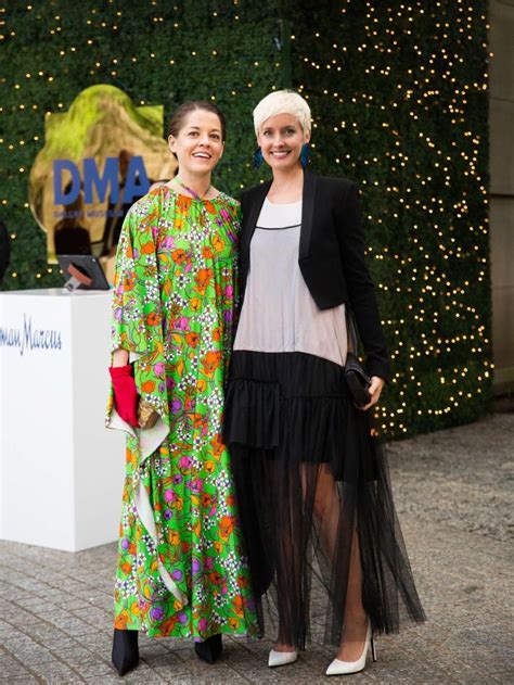 Shelby Wagner Julie Hawes In Alberta Ferretti Claire Emanuelson Niven Morgan Culturemap Dallas