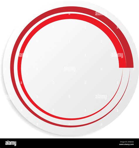 Blank And Empty Circle Shape Circle Design Element Circular Frame