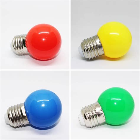 E27 B22 Base Led Bulbs Globe Lamp Balls 2w Ac 220v Smd 2835 Multi Color