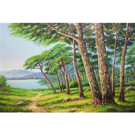 유화 소나무 이안아트 소나무그림 bi 네이버 블로그