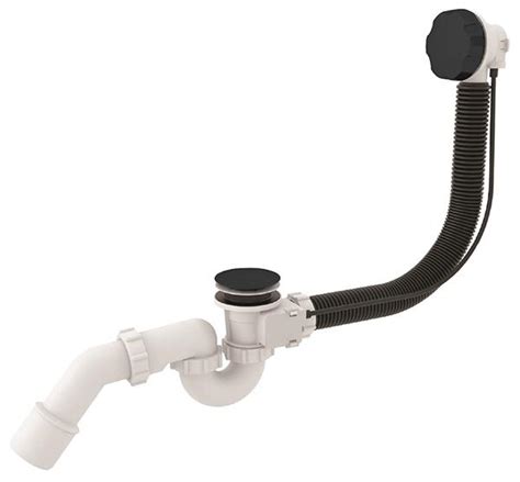 STYRON SIFON ZA KADU AUTOMATSKI 53 CM SA CRNOM ROZETOM Vitos Webshop