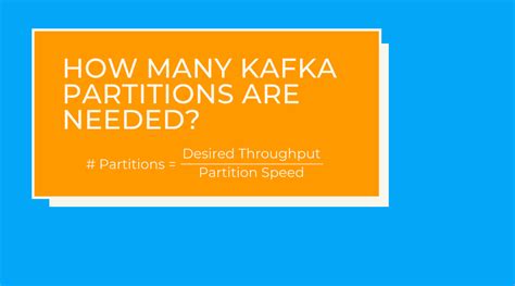 Kafka Optimization — How Many Partitions Are Needed