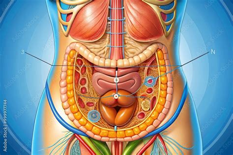 Detailed Belly Button Anatomy Diagram Illustrating Structure And