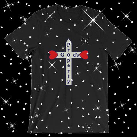 God S Property Cross Unisex T Shirt On Storenvy