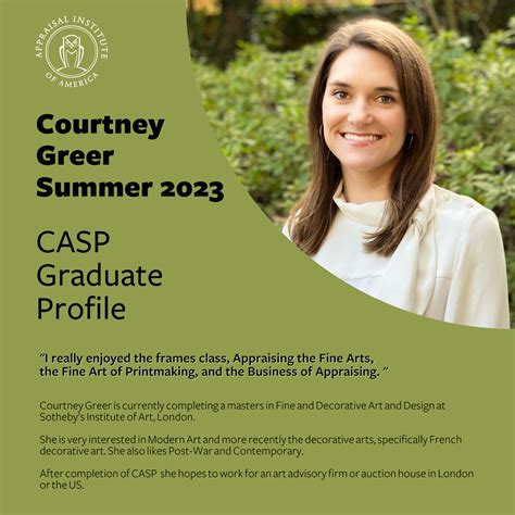 Casp Graduate Profiles Appraisers Association Of America