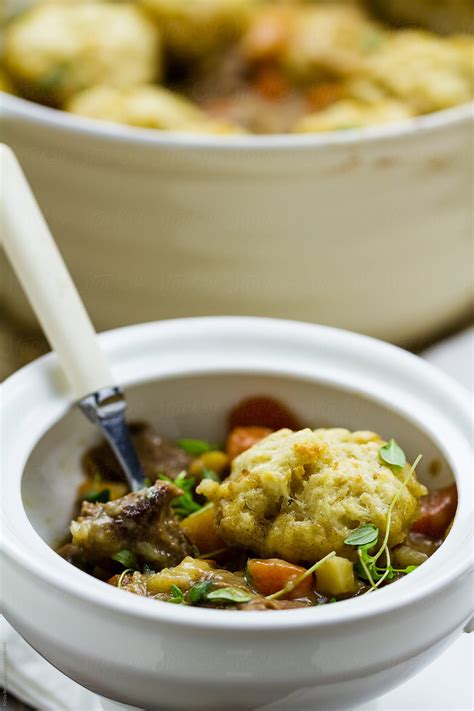 Beef Stew And Dumplings By Stocksy Contributor Kirsty Begg Stocksy